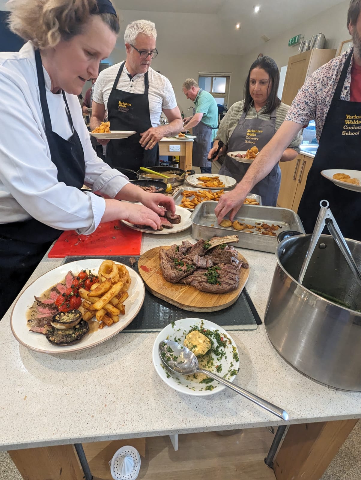 Meet chef Stephanie Moon tutor at the Yorkshire Wolds Cookery School